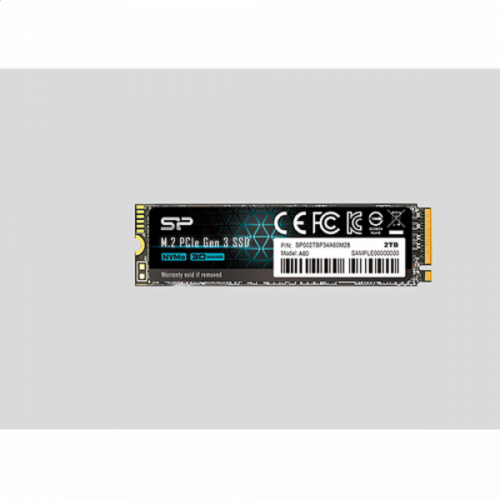 SSD M.2 NVMe Silicon Power 256GB A60 Gen.3 SP256GBP34A60M28