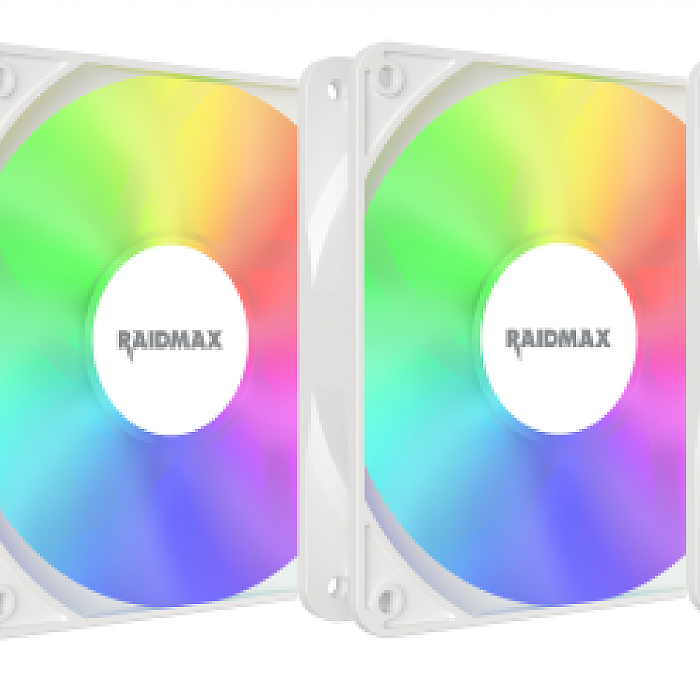 Raidmax 4x 120mm White Infinity X-Air ARGB, NVX120FWDC4