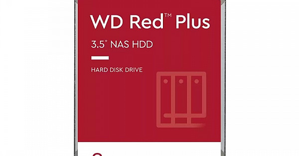 Western Digital 8TB 3.5" SATA III 128MB WD80EFZZ Red Plus NAS