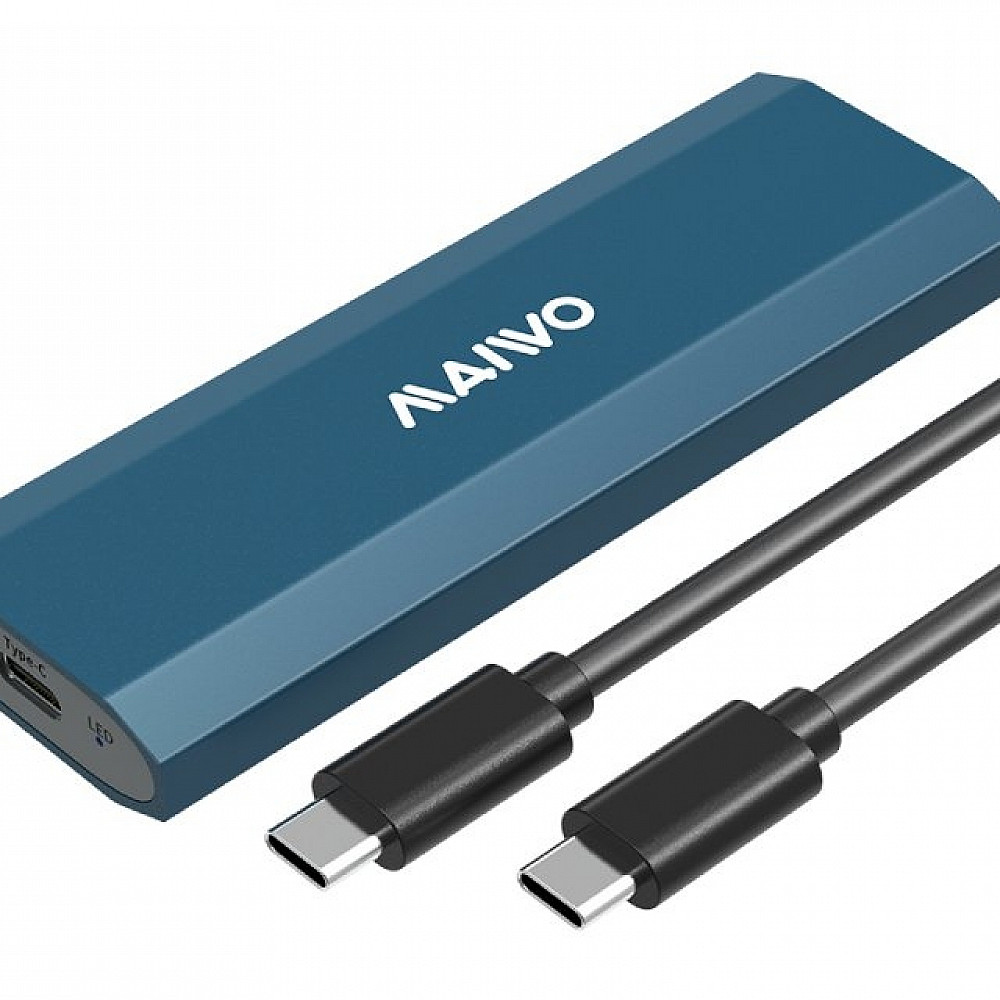 MAIWO Externo Kućište USB-C 3.1 na M.2 NVMe, SATA aluminium, K1690