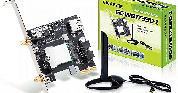 GIGABYTE GC-WB1733D-I rev. 1.0 bluetooth + wireless card mrežna karta