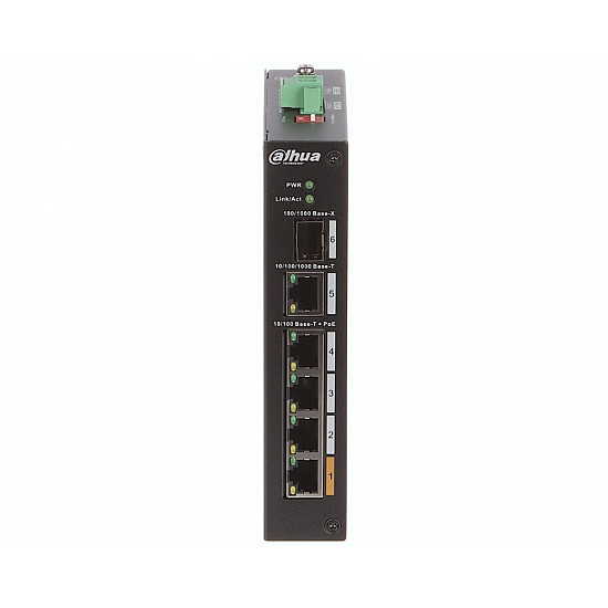 Dahua PFS3106-4ET-60-V2 4port Unmanaged PoE switch