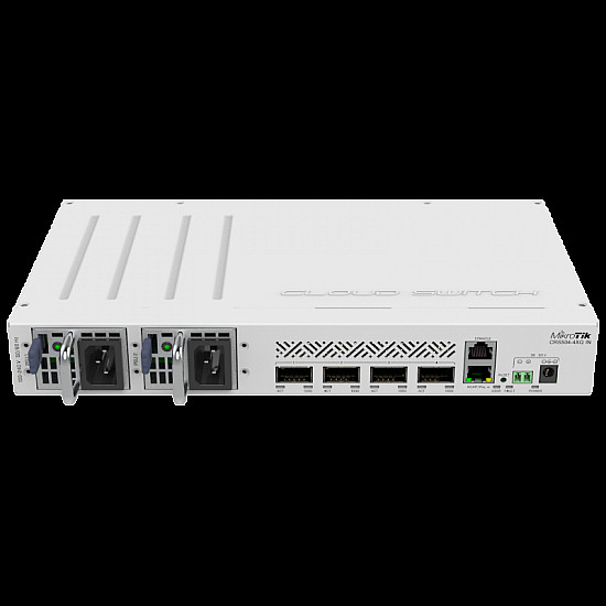 (CRS504-4XQ-IN) CRS504, RouterOS L5, cloud router switch