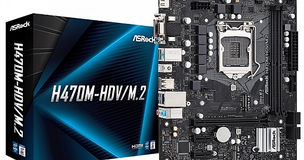 ASROCK H470M-HDV, M.2