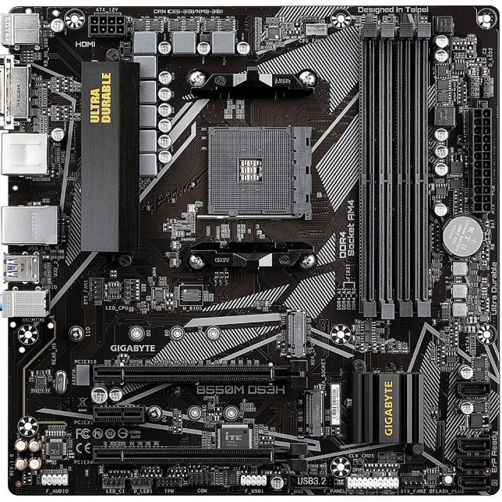 GIGABYTE B550M DS3H rev. 1.0