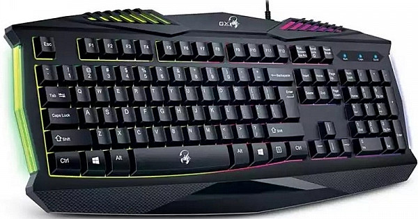 GENIUS K220 Scorpion Gaming USB US crna tastatura
