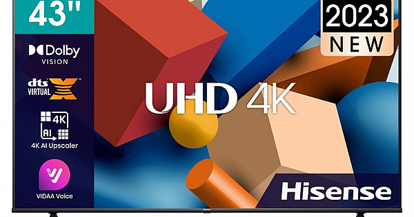 43" 43A6K 4K UHD Smart TV