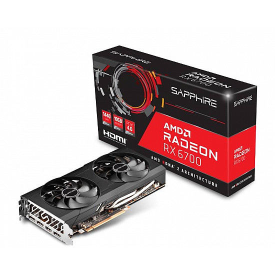 SAPPHIRE AMD Radeon RX 6700 OC 10GB 160bit RX 6700 GAMING OC 10GB ...