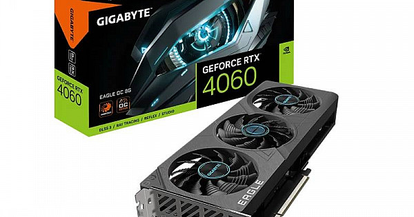 nVidia GeForce RTX 4060 EAGLE OC 8GB GV-N4060EAGLE OC-8GD