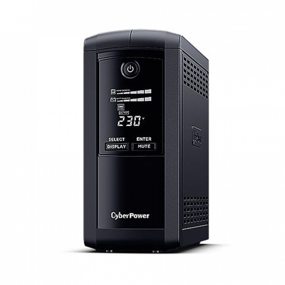 CyberPower 700VA, 390W VP700EILCD, line-int., Euro, desktop