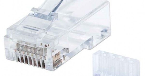 INT modular plug Cat.6 RJ45 with Liner, Unshielded 90 pcs.