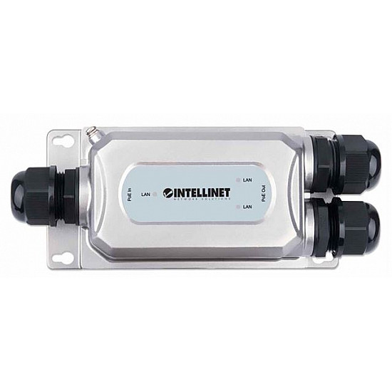 Intellinet 2-Port Outdoor Gbps Ultra PoE Extender, 60W, 561648