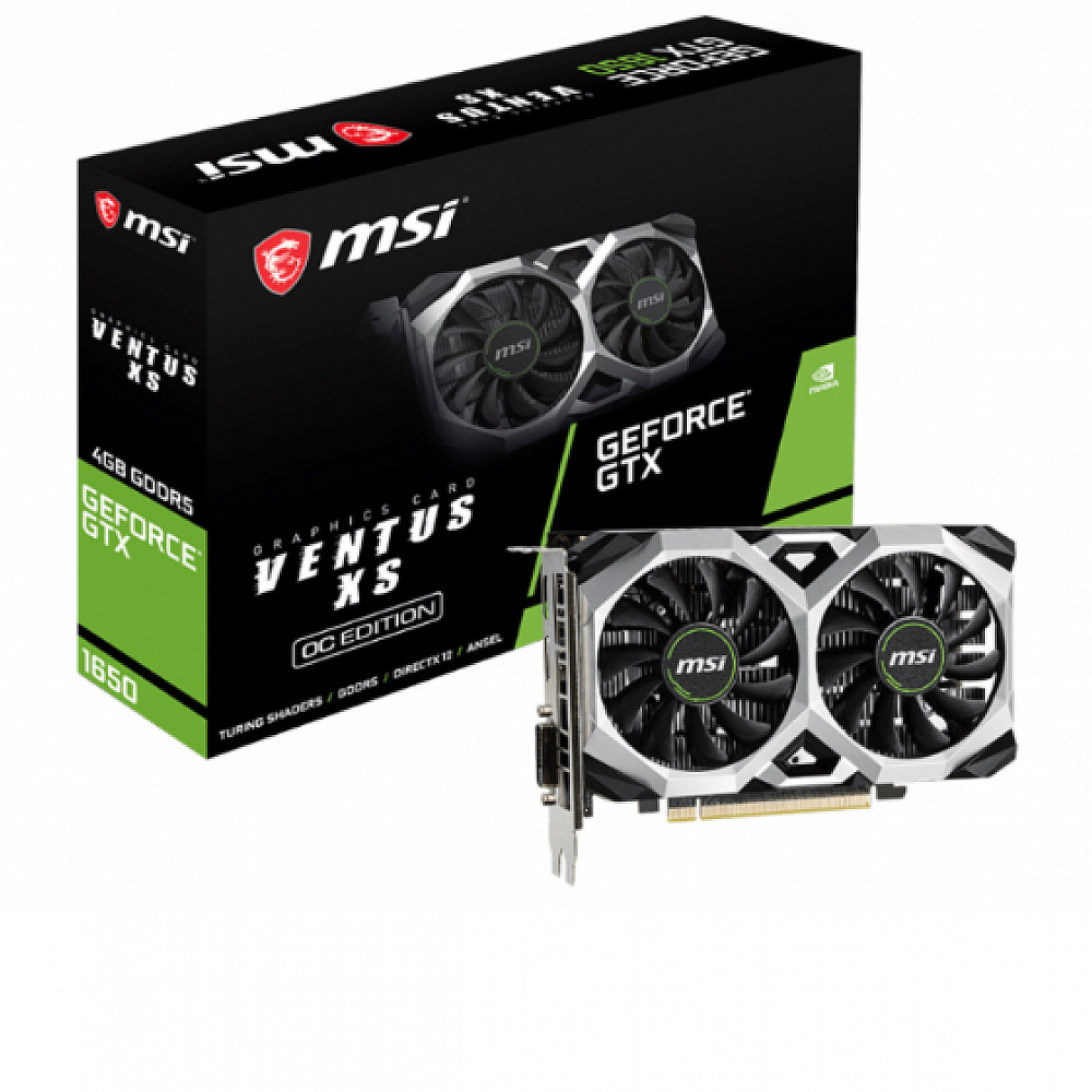 VGA MSI GTX 1650 VENTUS XS 4G OC