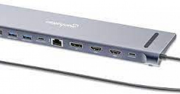 MH 12 in 1 Triple HDMI Docking Station