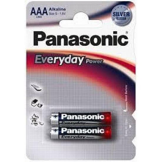 PANASONIC baterije LR03EPS, 2BP - AAA 2kom Alkalne Everyday