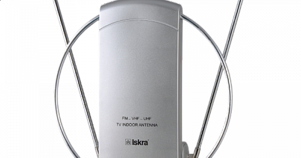 ISKRA Antena G2235-06 sobna sa pojacalom, UHF, VHF, dobit 36dB, 220v + 12v FO